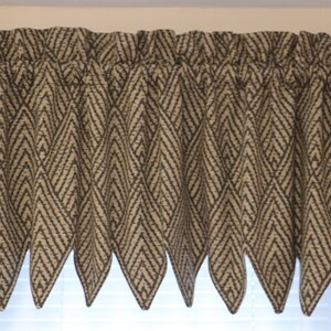 Diamond Shaped Valance - Etsy