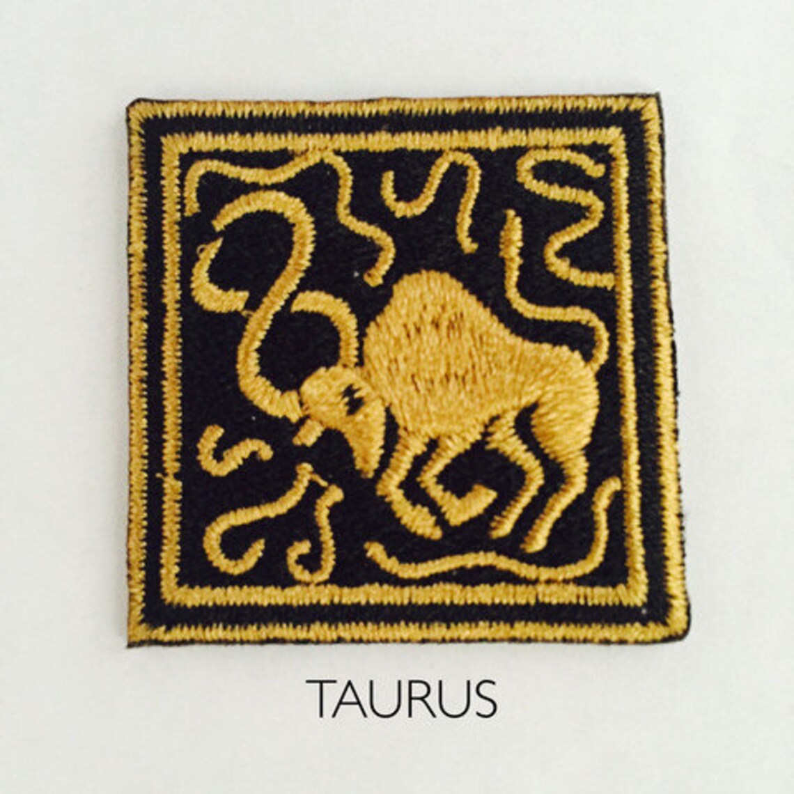 Taurus-embroidered Patch iron or Sew On - Etsy