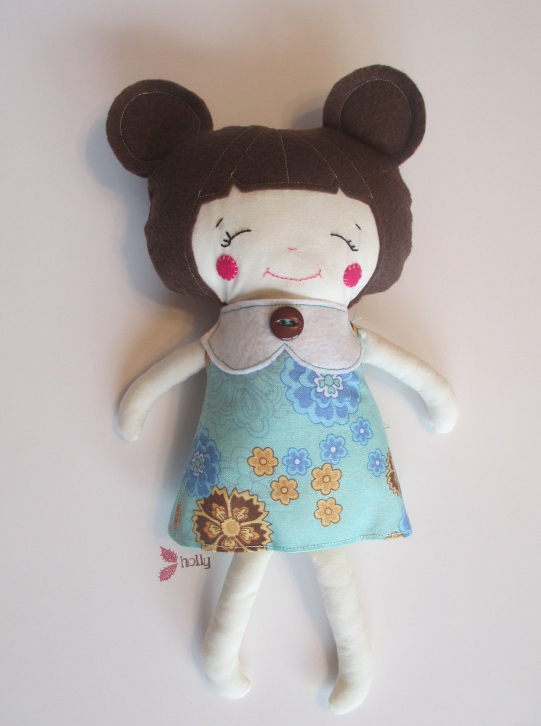 Cloth Dress up Doll / Rag Doll / Plush Doll "jane" - Etsy