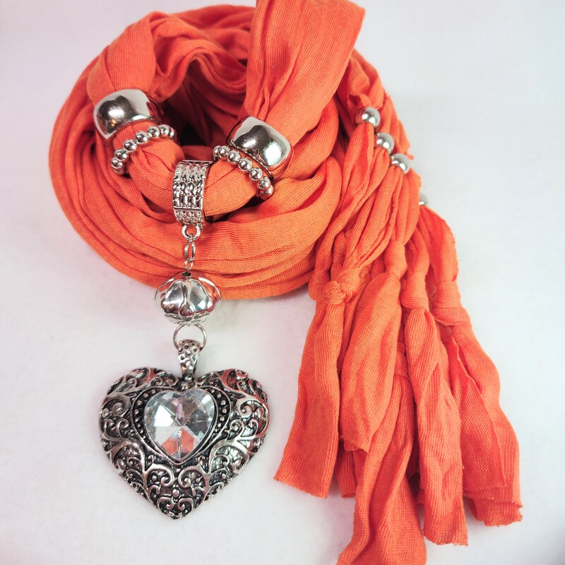 Scarf Jewelry - Etsy