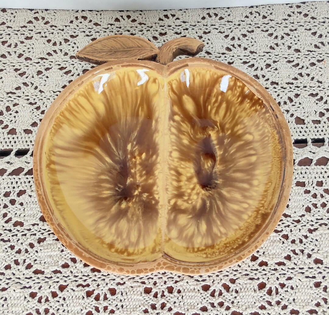 Apple-shaped Candy or Nut Dish Treasure Craft Vintage - Etsy UK