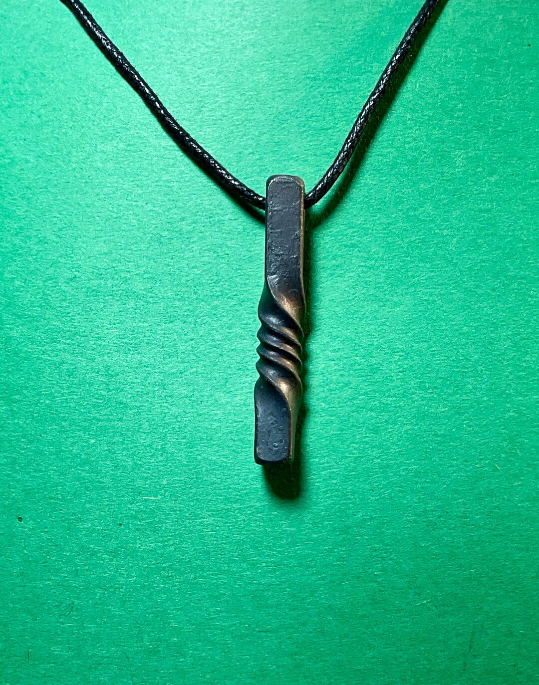 Blacksmith Hand Forged Iron Twisted and Hardened Viking / Celtic ...