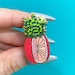Fruit Enamel Pin | Fruit Lover Gifts | Fruit Accessories | Vegan Gift ...