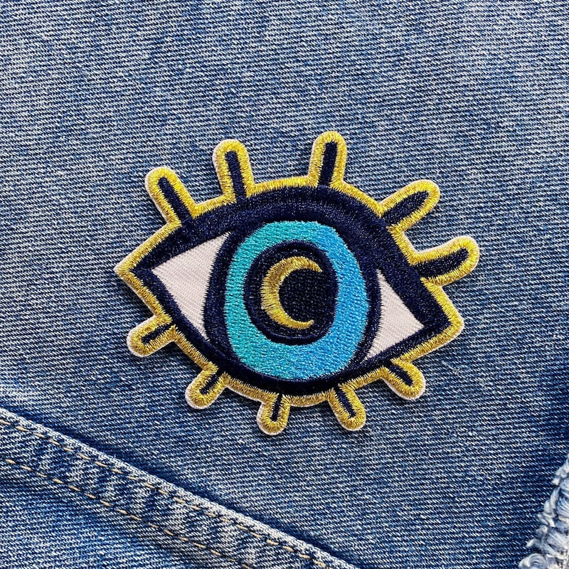 Evil Eye Patch - Etsy