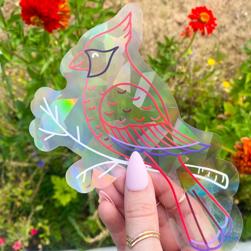 Cardinal Decal - Etsy