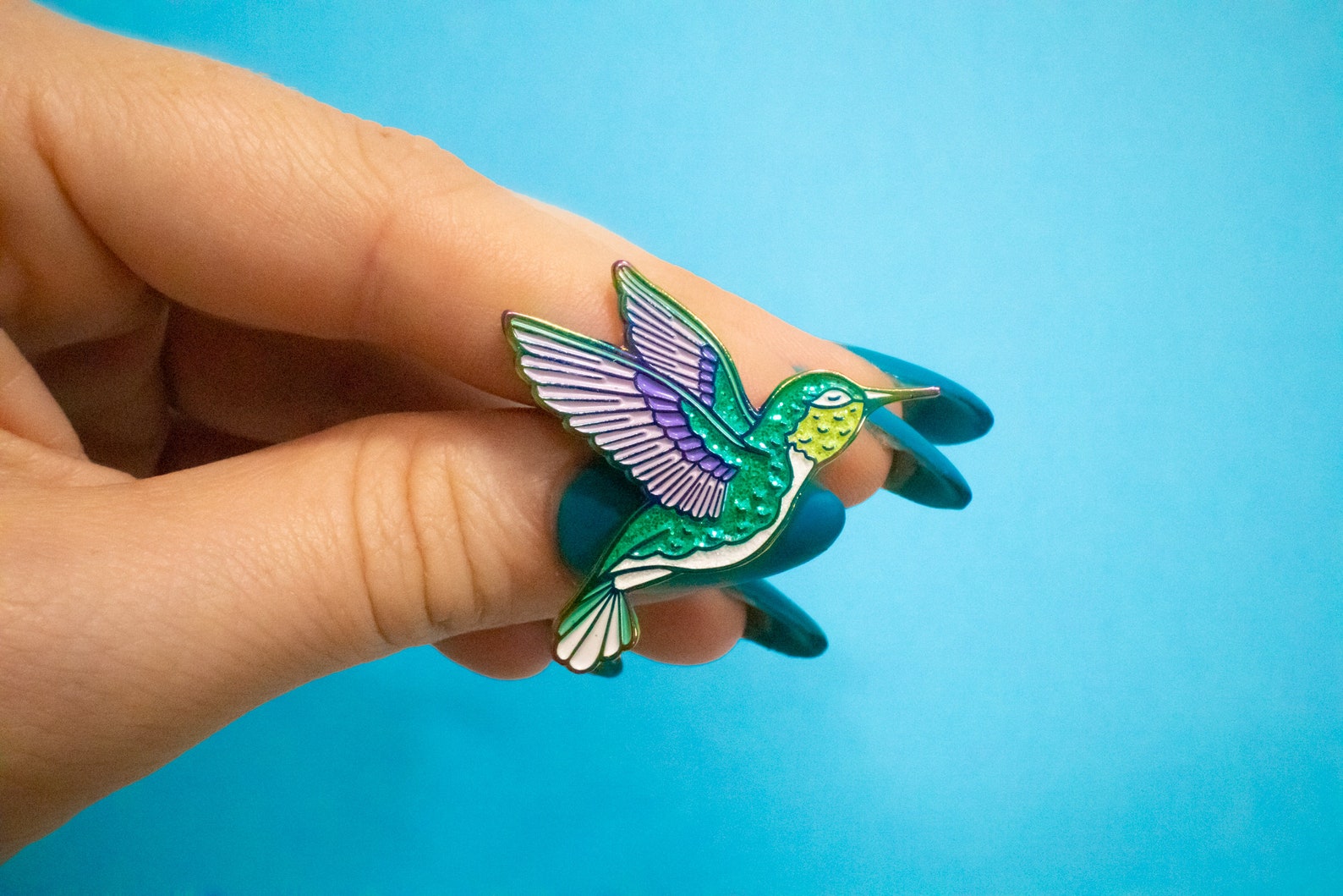Hummingbird Pin Hummingbird Gifts Hummingbird Enamel Pin - Etsy