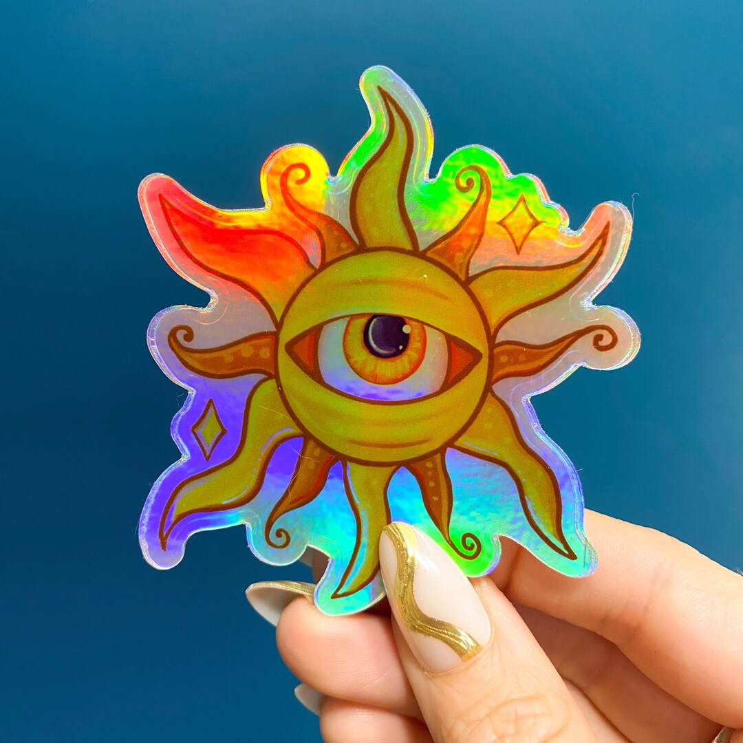 Sun Sticker Third Eye Sticker Sun Decal Sun Accessories - Etsy