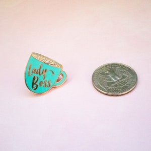 Lady Boss Pin | Girl Boss Pin | Female Boss Gift | Boss Babe Coffee Mug ...