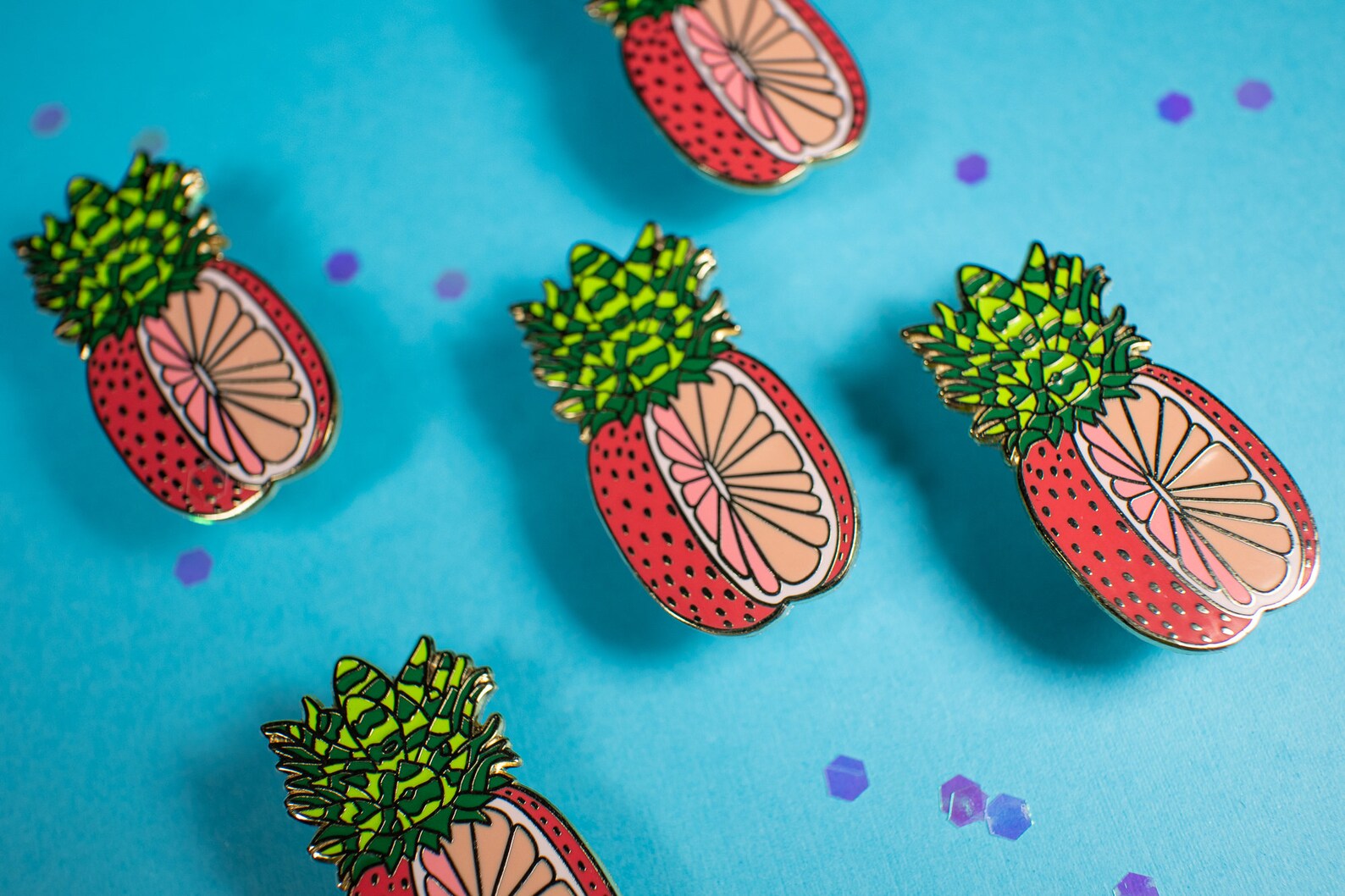 Fruit Enamel Pin Fruit Lover Gifts Fruit Accessories - Etsy