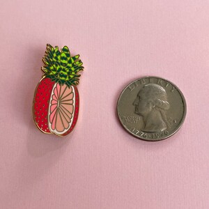 Fruit Enamel Pin | Fruit Lover Gifts | Fruit Accessories | Vegan Gift ...