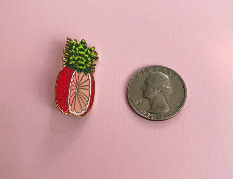 Fruit Enamel Pin Fruit Lover Gifts Fruit Accessories - Etsy