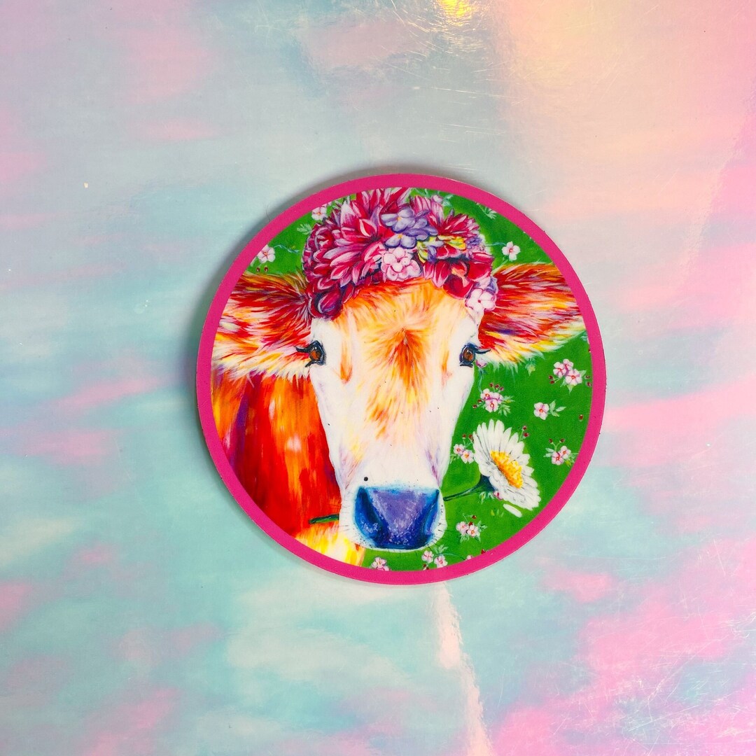 Cow Magnet Thick Fridge Magnet Car Magnet Cow Accessories Cow Gift ...