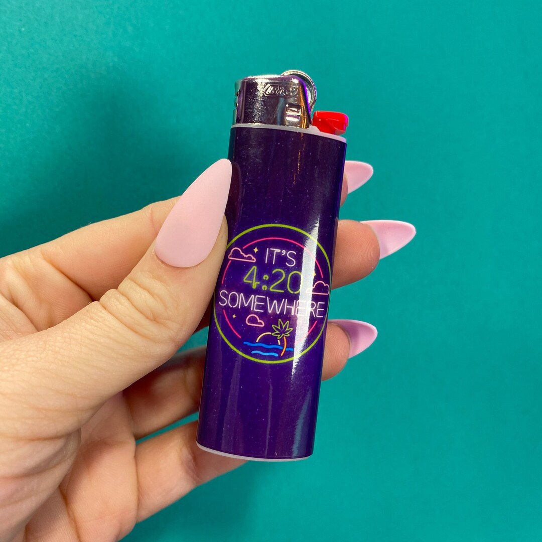 It's 420 Somewhere Lighter Bic Lighter Weed Accessories 420 Friendly ...