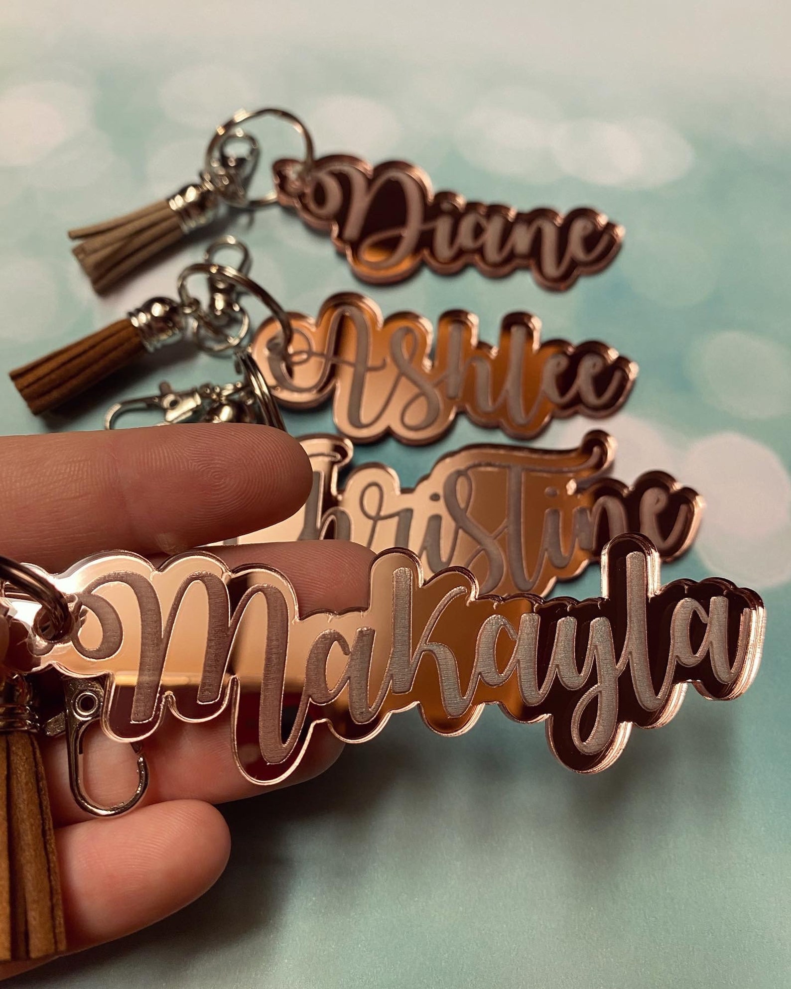 Personalized Keychain - Etsy