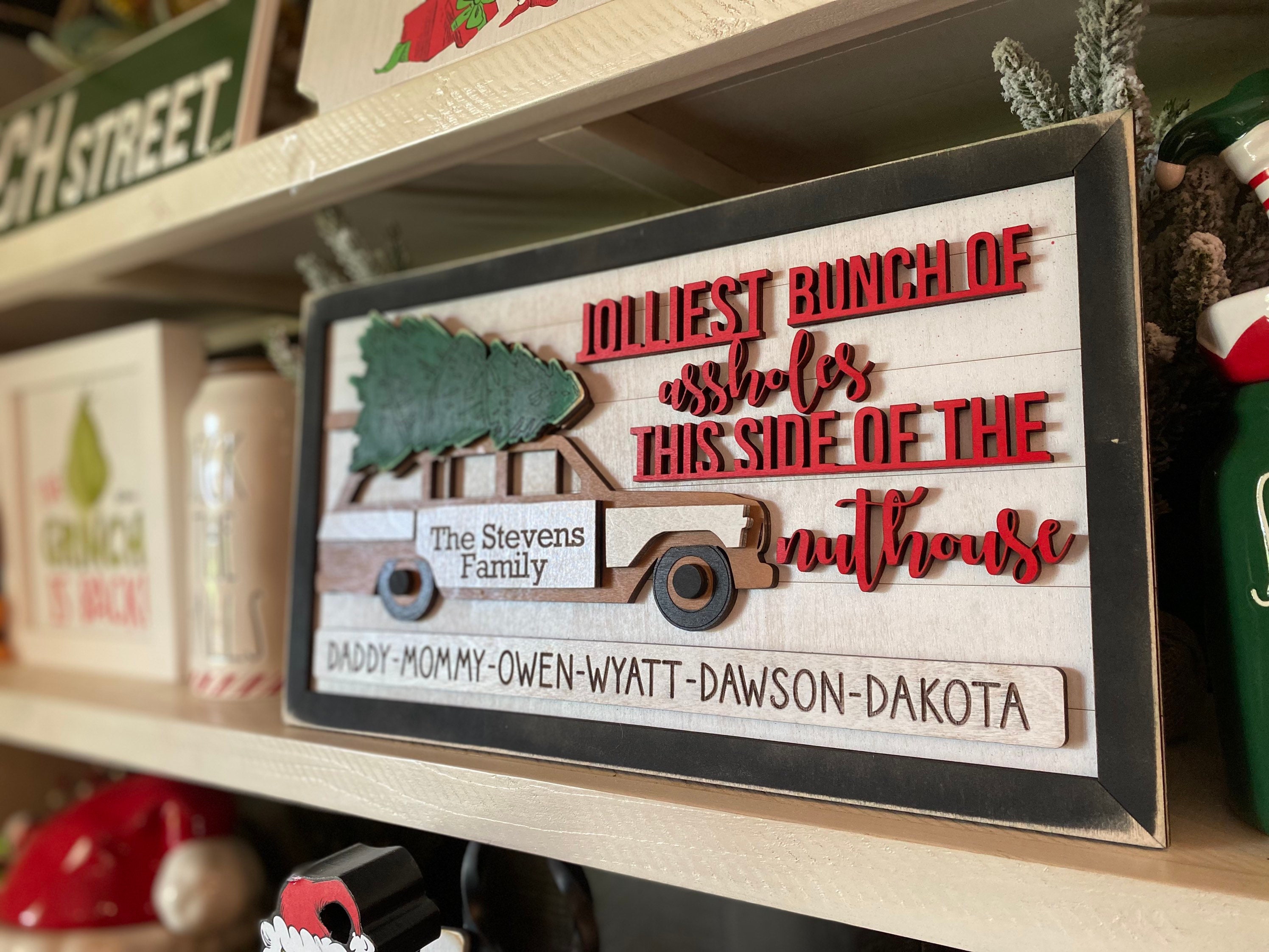 National Lampoons Christmas Vacation Holiday Movie Decor ~funny Clark ...