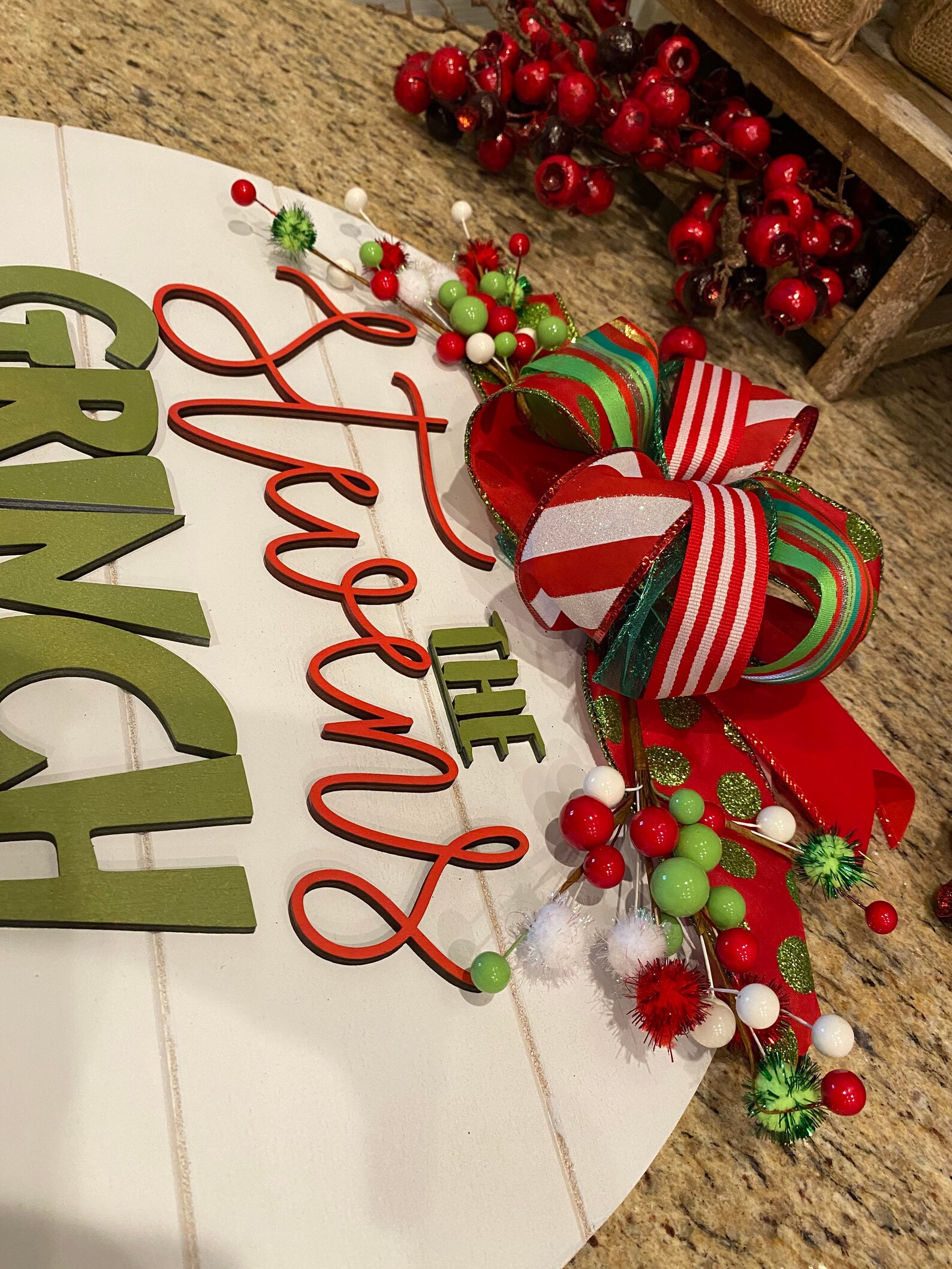 Personalized Merry Door Hanger - Etsy