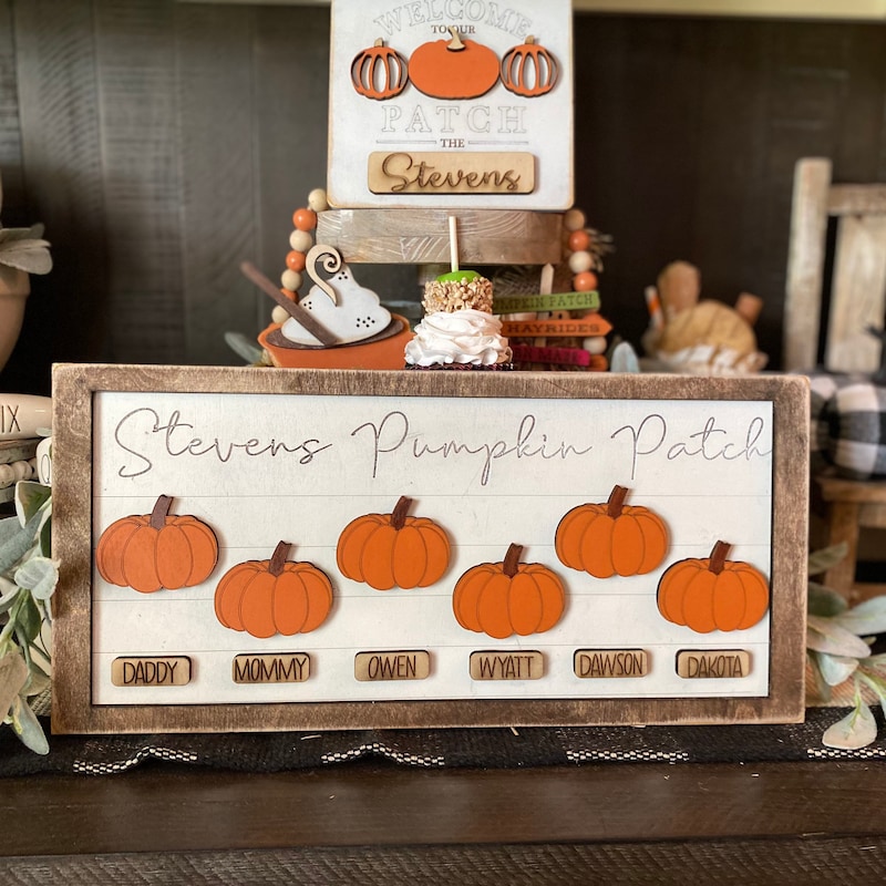 Family Fall Sign - Etsy