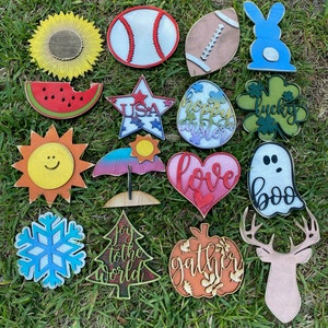 Interchangeable Home Front Porch Leaner/ Interchangeable HOME Sign ...