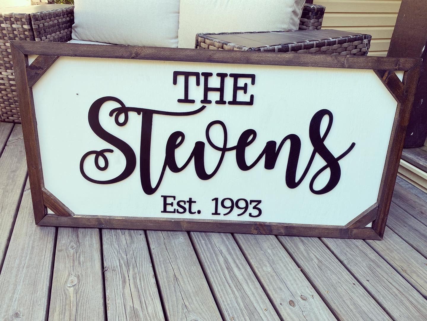 Personalized Family Farmhouse Sign-modern Farmhouse Decor-family Sign ...