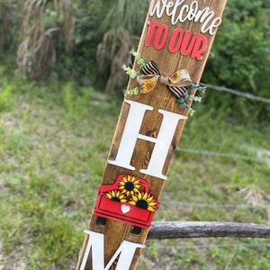 Rustic Farmhouse Porch Decor/front Door Sign - Etsy