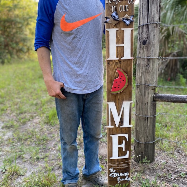 Interchangeable Home Sign - Etsy