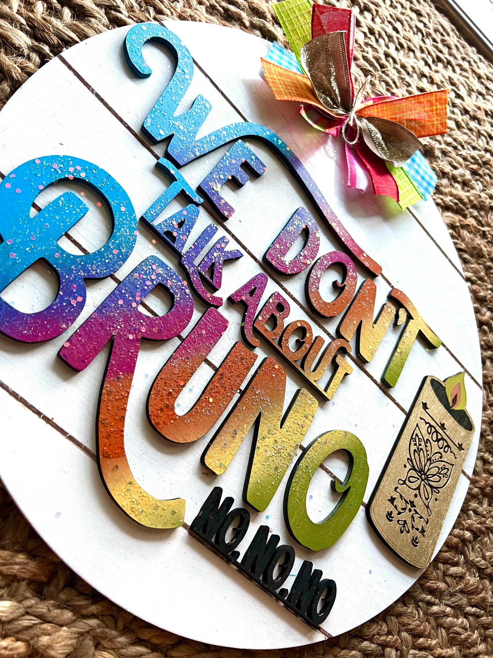 Encanto Sign / Welcome to Our Casita Sign / 3D Wood Sign / Framed Sign ...