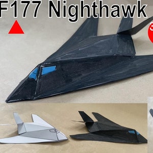 Nighthawk F-177 Craft Printable Craft Activity for Kids Instant ...