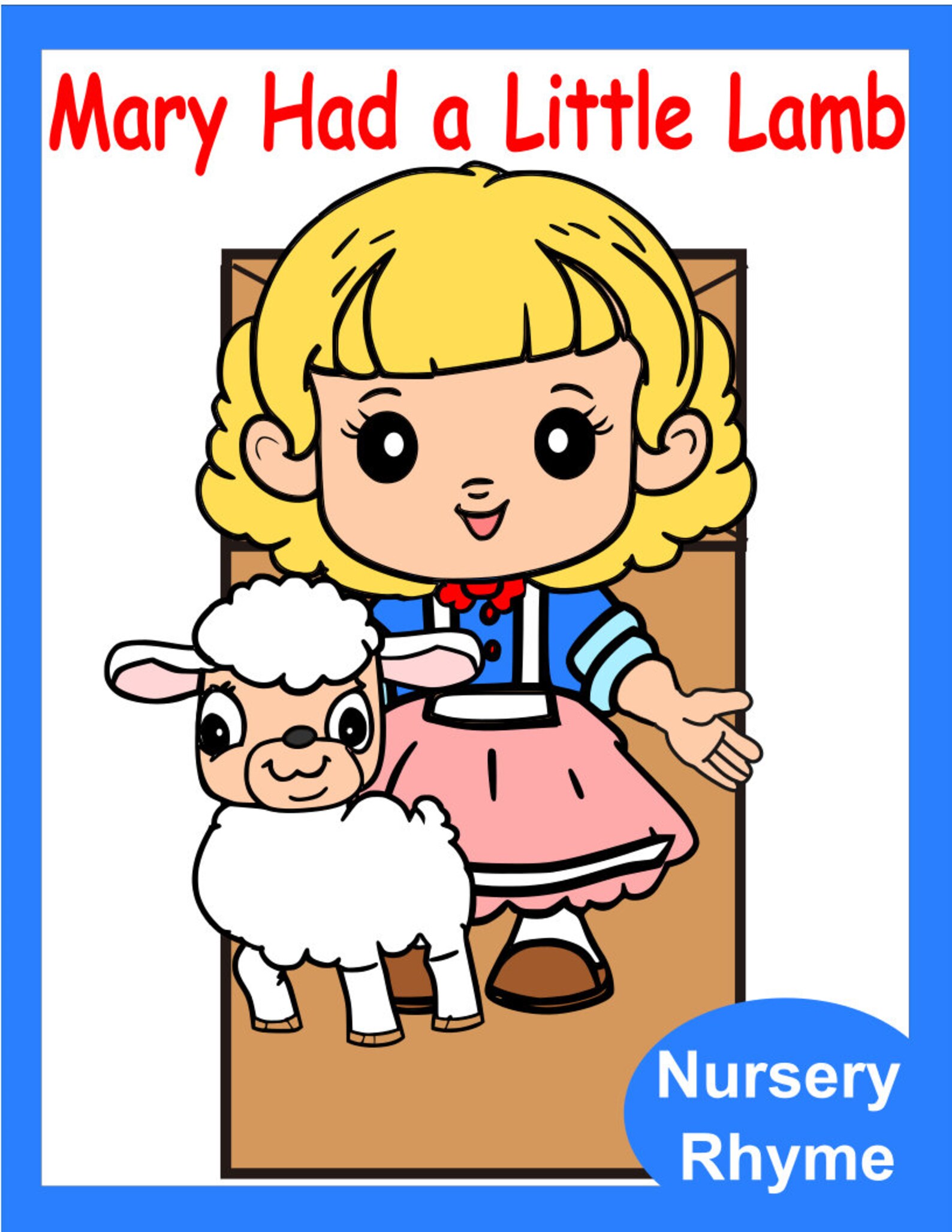 Nursery Rhymes Paper Bag Puppets Printable Craft Art for Kids Coloring ...