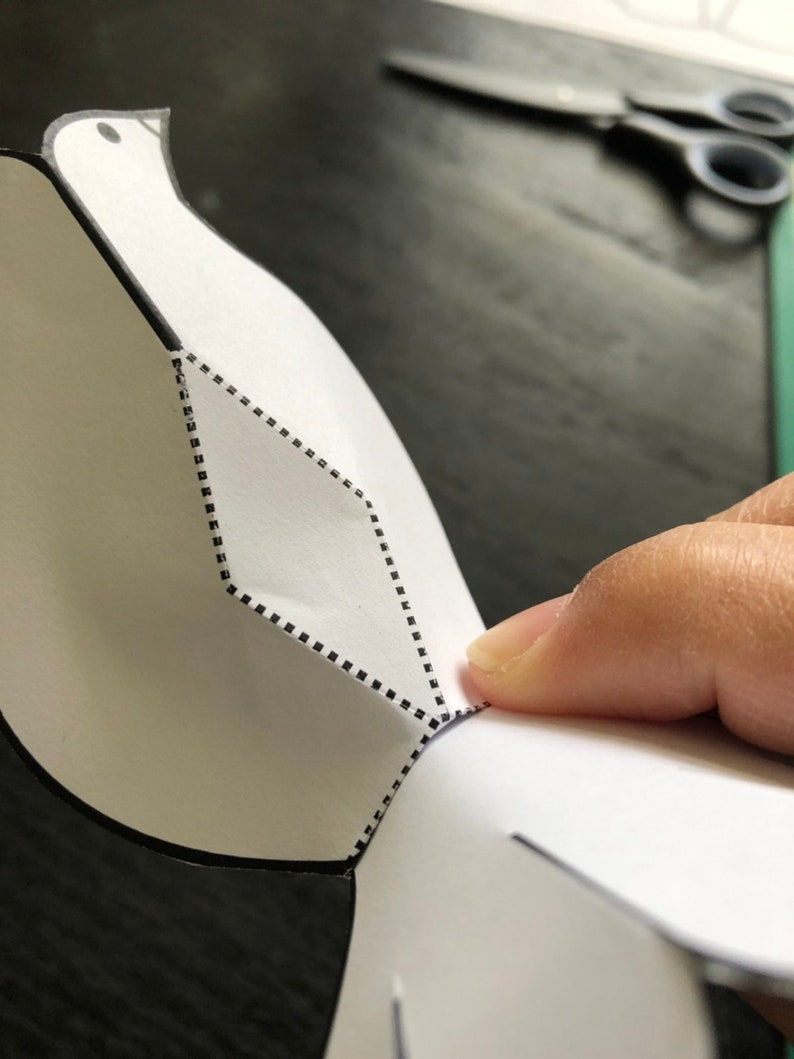 Bird Paper Craft Printable Craft Activity for Kids Instant Download ...