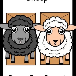 FARM Animals Paper Bag Puppets Zoo Animal Printable Craft Art for Kids ...