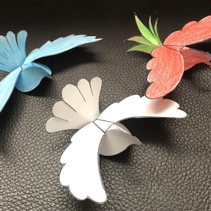 Bird Paper Craft Printable Craft Activity for Kids Instant Download ...