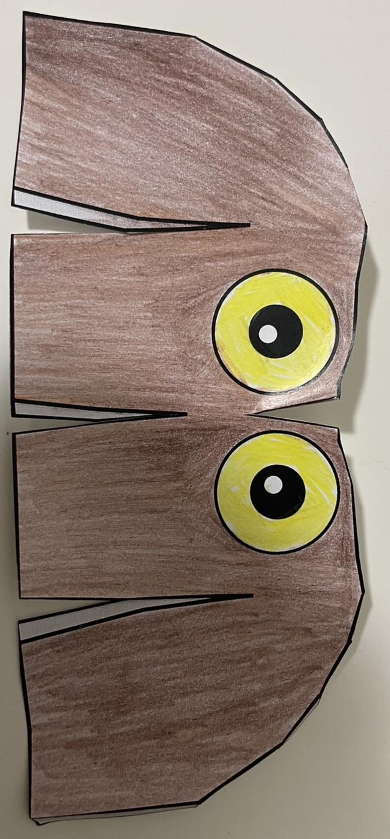 OWL Paper Craft Printable Craft Activity for Kids Instant Download ...