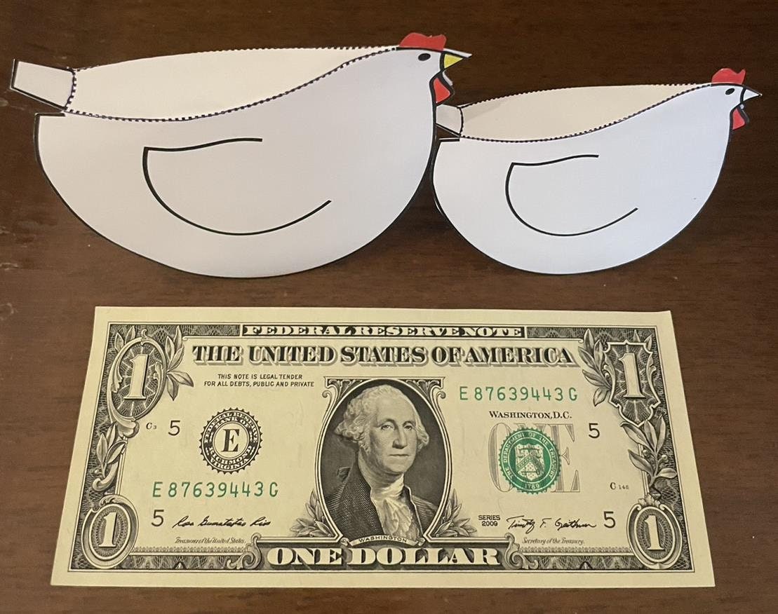 Chicken Paper Craft Printable Craft Activity for Kids Instant Download ...