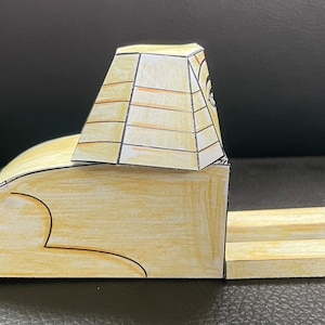 SPHINX 3D Paper Craft the Great Sphinx of Giza Egypt Landmark Printable ...