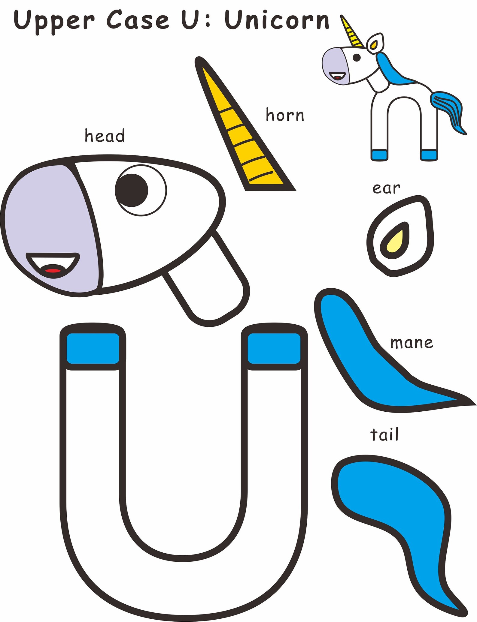 Alphabet Printable Craft A-Z Animal Alphabet Kids Templates Coloring - Etsy