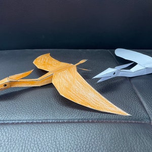 Pteranodon Pterosaur 3D Dinosaur Craft Paper Craft Printable Activity ...