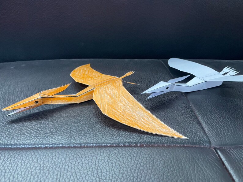 Pteranodon Pterosaur 3D Dinosaur Craft Paper Craft Printable Activity ...