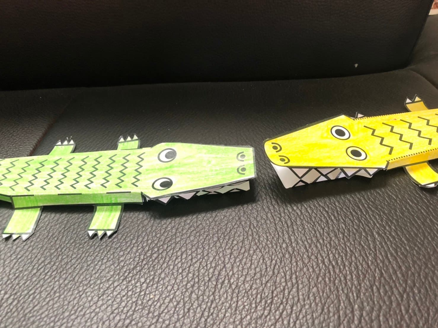 Alligator Crocodile Paper Craft Animal Paper Crafts Downloadable PDF ...