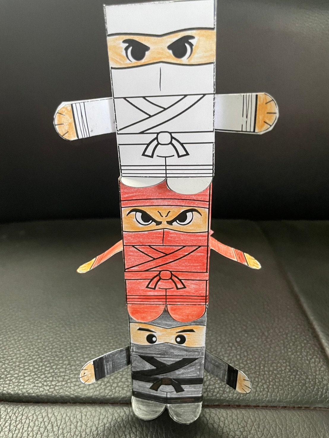 Ninja Warrior Craft Printable Craft Activity for Kids Instant Download ...
