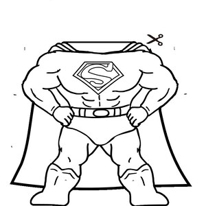 Superhero Paper Bag Puppets Printable Activity for Kids - Etsy