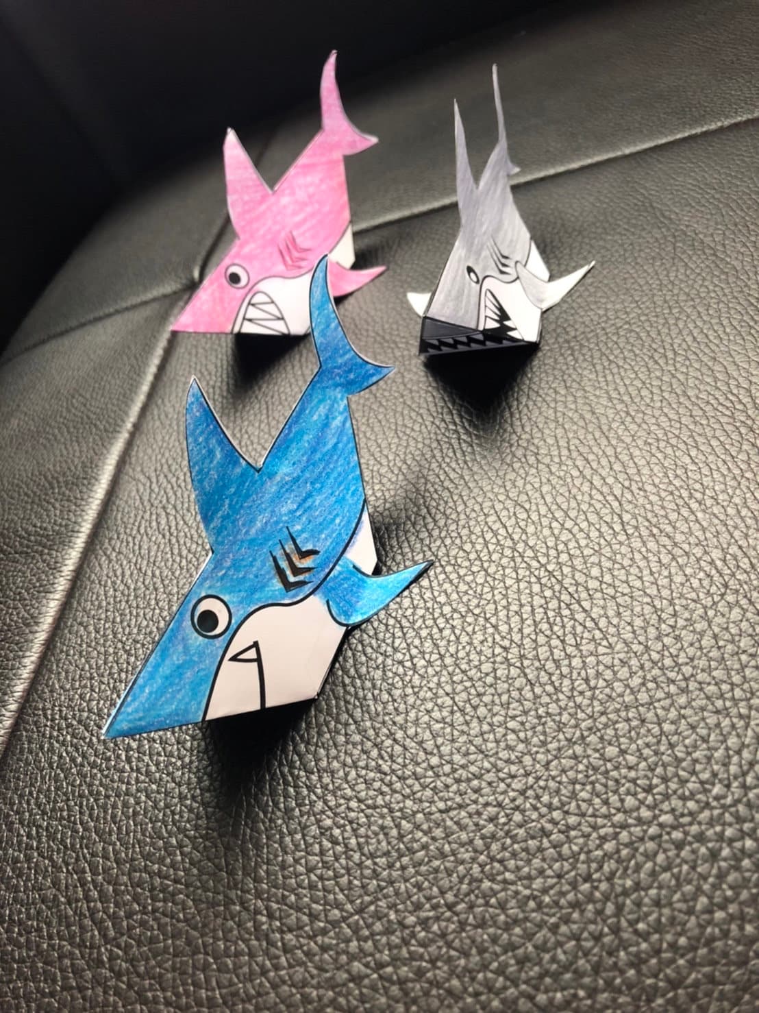 Shark Paper Craft Animal Paper Craft Instant Downloadable Kid's ...