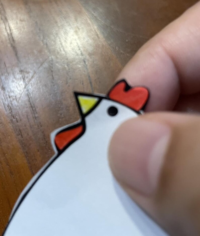 Chicken Paper Craft Printable Craft Activity for Kids Instant Download ...