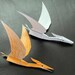 Pteranodon Pterosaur 3D Dinosaur Craft Paper Craft Printable Activity ...