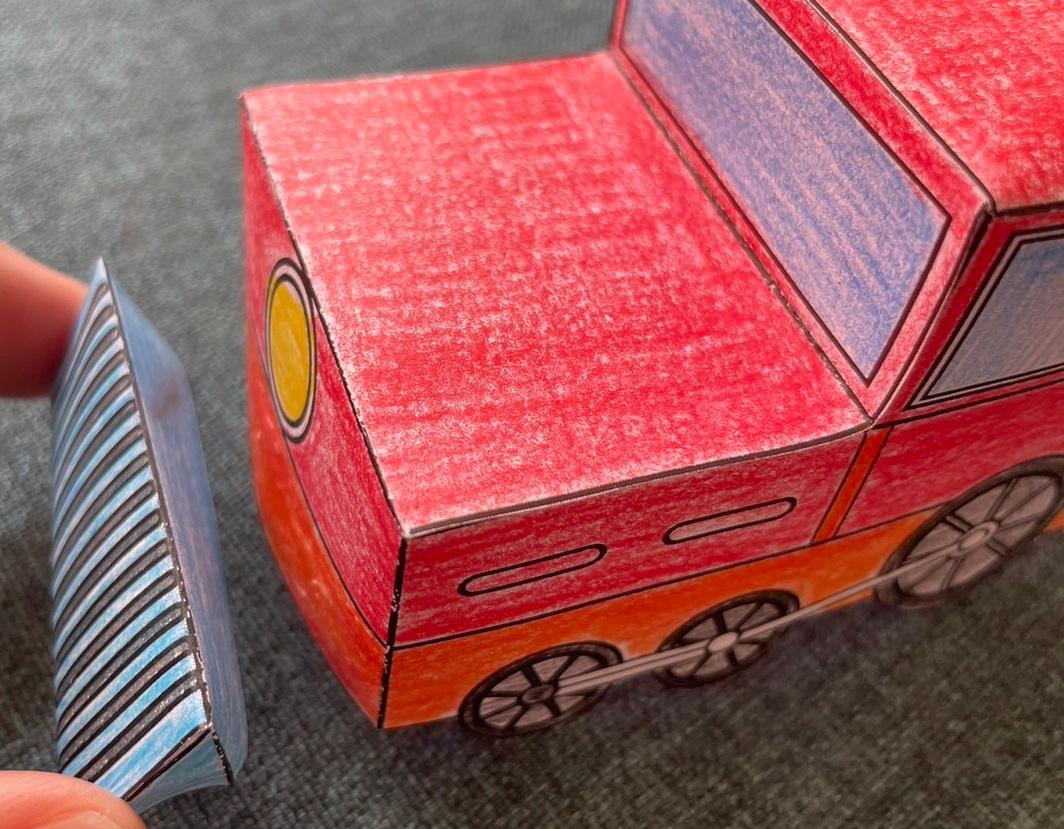 Train Craft 3D Paper Easy Train Craftivity Printable Craft Activity for ...