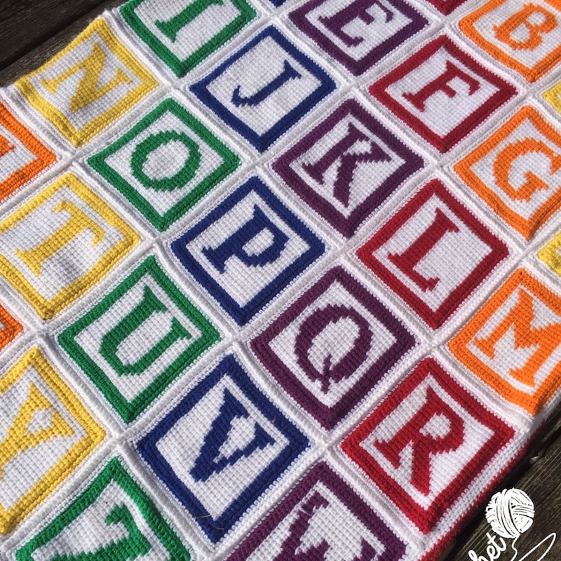 Crochet Letters - Etsy