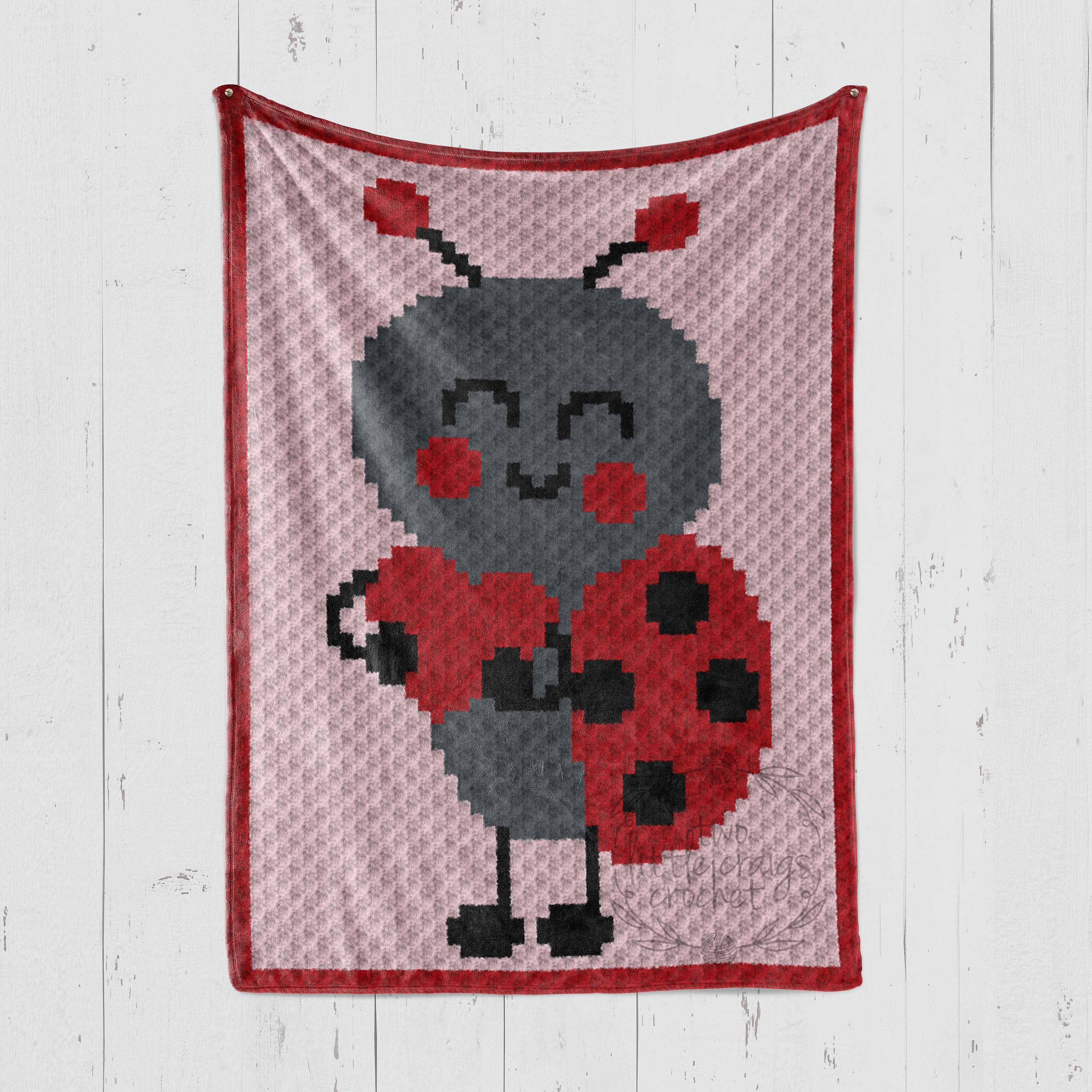 INSTANT DOWNLOAD - Ladybug- Crochet Graph - Crochet Pattern - Baby ...