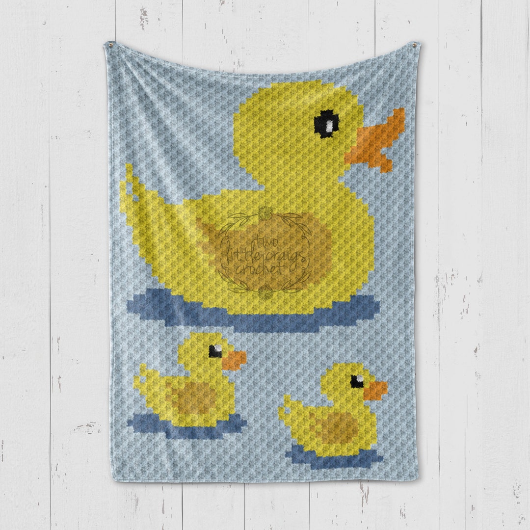 INSTANT DOWNLOAD - Duck - Crochet Graph - Crochet Pattern - Baby Ducks ...