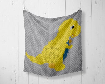 Baby Dinosaur Crochet Graph Pattern - Etsy