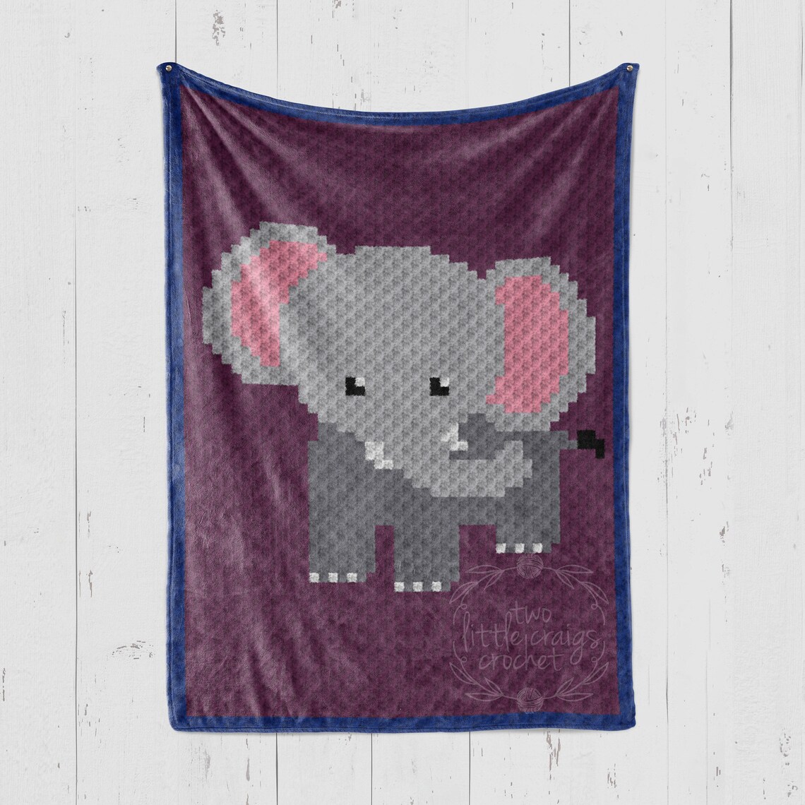 INSTANT DOWNLOAD Elephant Crochet Graph Crochet Pattern - Etsy