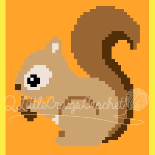 Graphgan Pattern Corner to Corner C2C Autism Awareness | Etsy